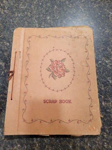 Vintage 1940's WWII Scrapbook Filled with War Articles & Wedding ...