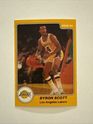 1983-84 Star 84 NBA #22 BYRON ANTOM SCOTT | eBay