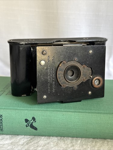ANTIQUE 1913 EASTMAN KODAK CO FOLDING CAMERA Vest Pocket Autograph | eBay
