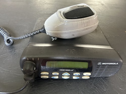 Motorola CDM1550 LS+ UHF 450-512 MHz 16 Channel 25 Watt Mobile Radio | eBay
