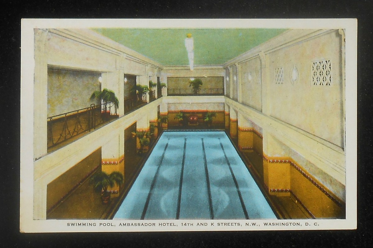 1920s Hotel Architecture Pool