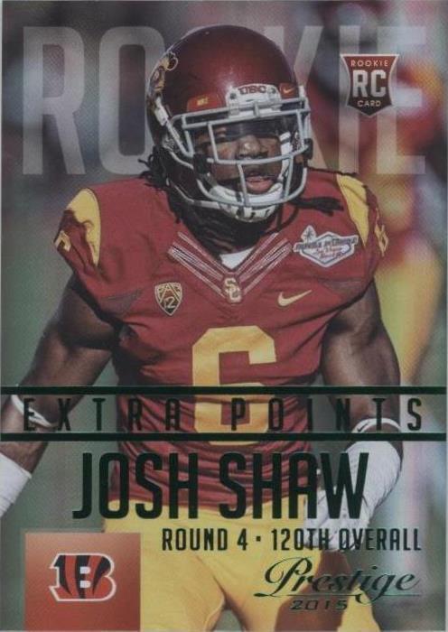 2015 Panini Prestige - Rookie Josh Shaw #253 Extra Points Green (RC ...
