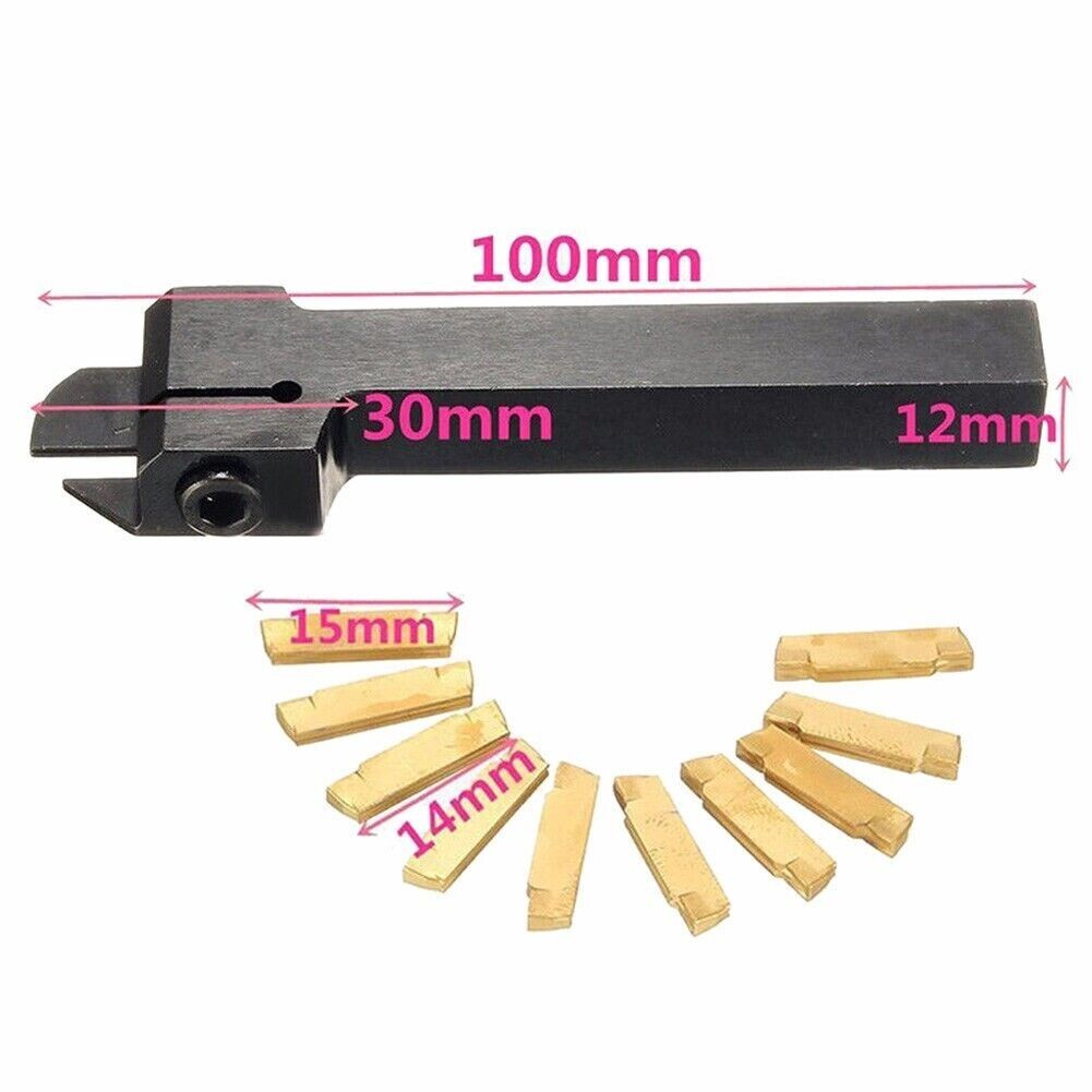 Drill Press Vise Mini Metal Lathe MGEHR1212 2 Right Hand Tool Holder ...