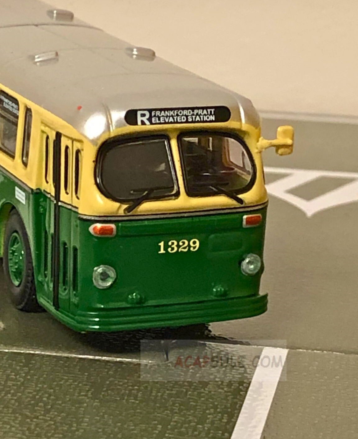 Philadelphia PTC 1/87 Scale 1952 ACF-Brill CD-44 Transit Bus Diecast ...
