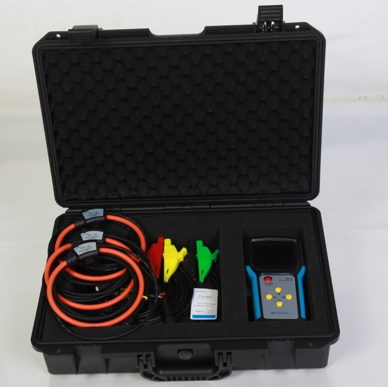 ME435 Handheld Three-Phase Power Analyser Voltage Current Power Meter ...
