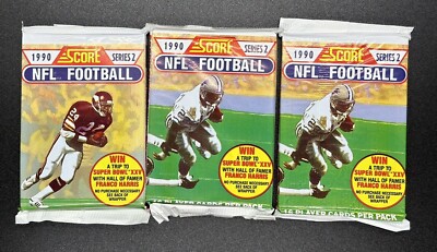 Score 1990 Football Vintage Packs Lot (3 Packs) | eBay