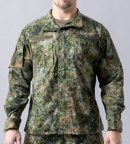 RARE NEW Dutch Army NFP Field Shirt LS Large Short Netherlands Fractal ...