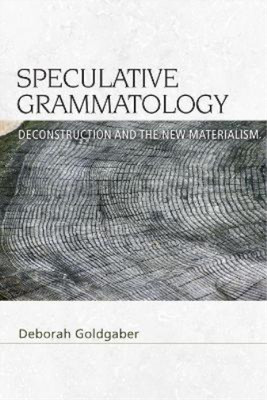 Deborah Goldgaber Speculative Grammatology (Relié) Speculative Realism ...