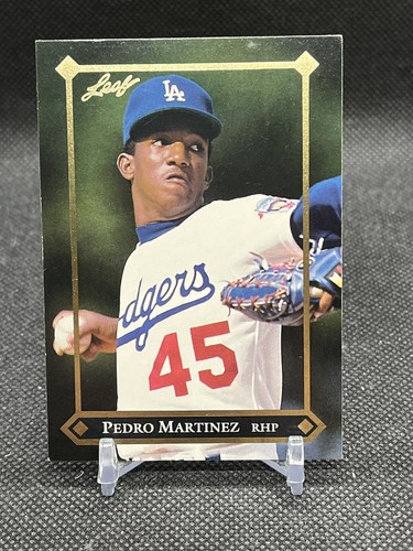 PEDRO MARTINEZ ⚾️ 1992 Leaf Gold Rookie #BC-3 | Los Angeles Dodgers | eBay