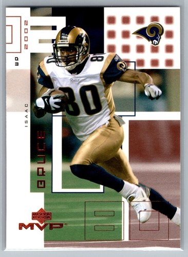 2002 Upper Deck MVP Card # 221 Isaac Bruce - St. Louis Rams | eBay
