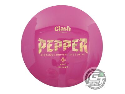 NEW Clash Discs Steady Pepper 175g Purple Gold Holo Distance Driver ...