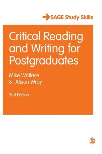 Critical Reading and Writing for Postgraduates (SAGE Study Skill ...