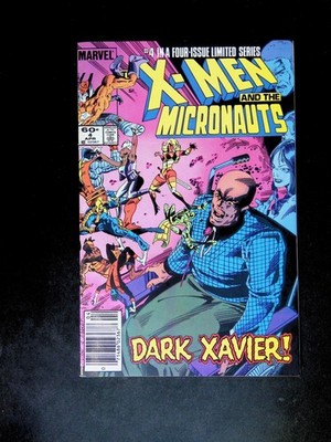 X-Men and the Micronauts #4 MARVEL Comics 1984 VF+ NEWSSTAND | eBay