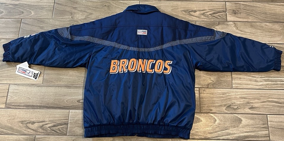 Vintage 1990's Logo Athletic Pro Line Denver Broncos Jacket | eBay