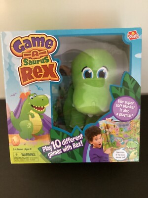 Game A Saurus Rex By Goliath 10 Different Games Dinosaur New Toys Boys ...