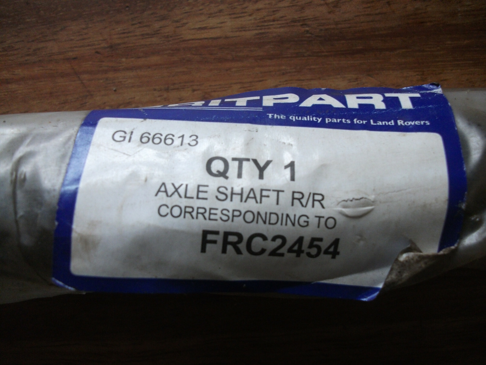 FRC2454 Drive Shaft RIGHT HAND LAND ROVER Defender BRITPART NEW | eBay UK