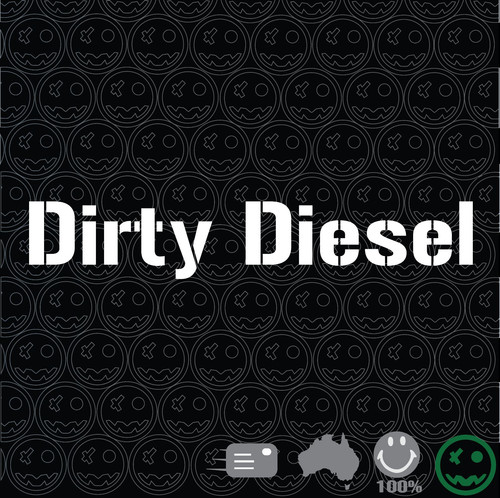 DIRTY DIESEL Vinly Decal Sticker 400mmW 4X4 Off Road Car Truck UTE Mud ...