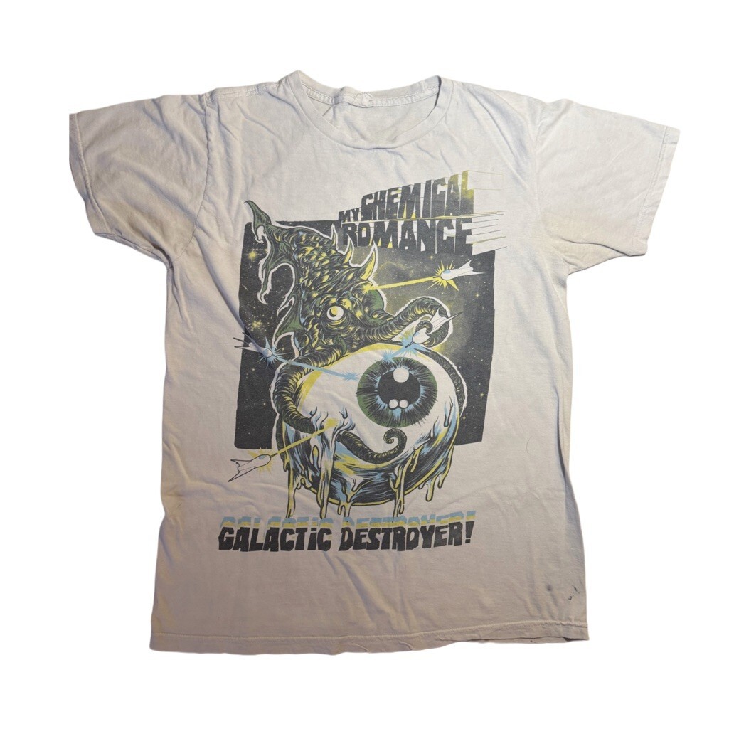 RARE MY CHEMICAL ROMANCE GALACTIC DESTROYER SHIRT - V… - Gem