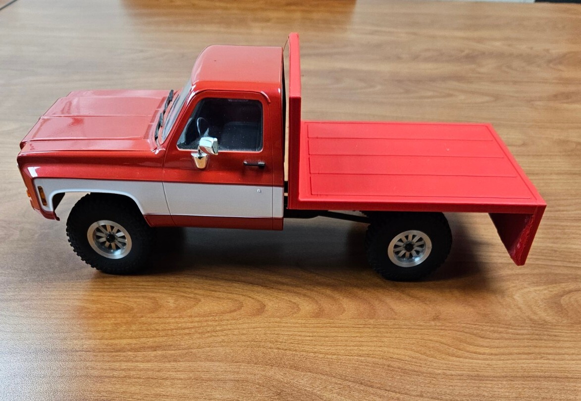Custom 1:18 Scale Flatbed FMS K10 FCX18 | eBay