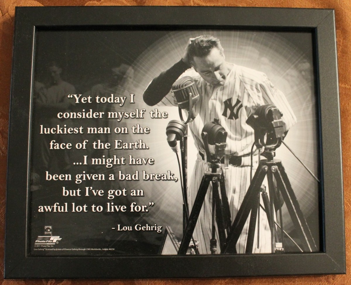 Lou Gehrig Quotes Lou Gehrig | MY HERO