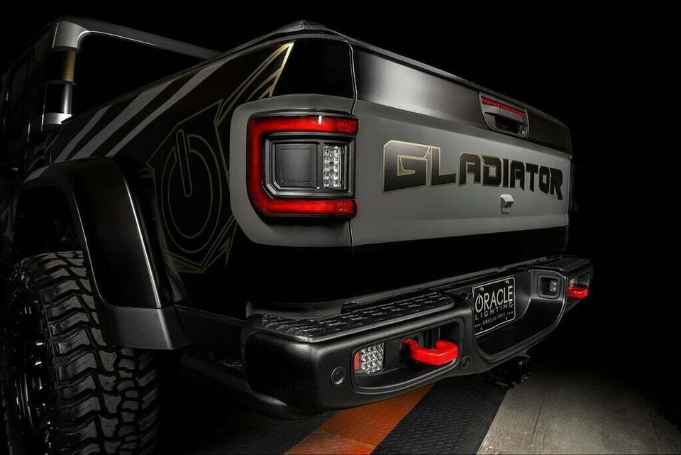 Oracle Complete LED Tailgate Panel & Flush Taillights for Jeep ...