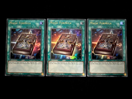 🔥 YUGIOH • MAGIC FORMULA • 3X • ULTRA RARE • DUOV-EN087 • 1st EDITION ...