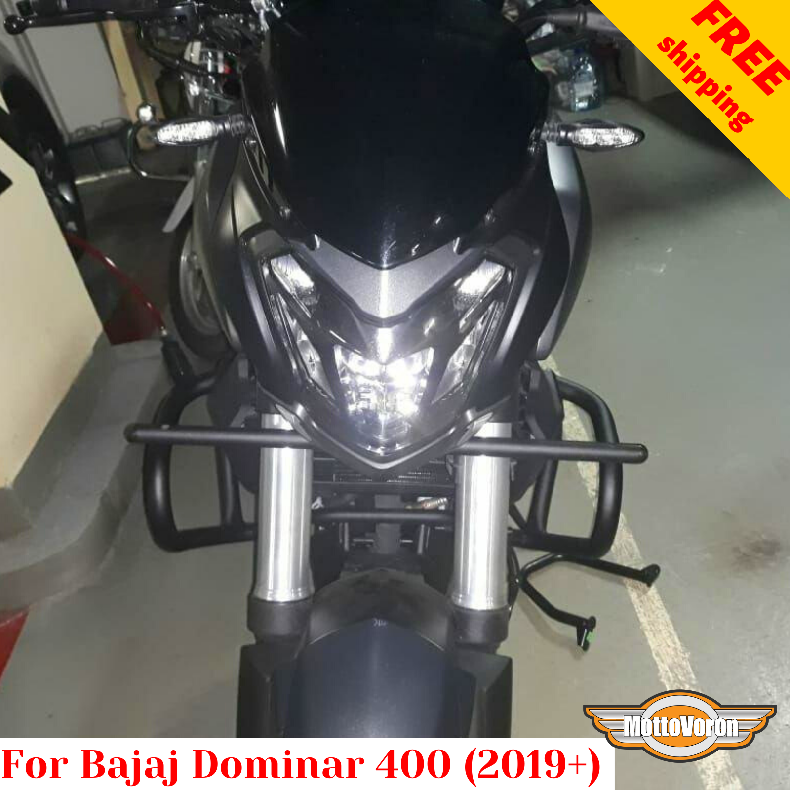 For Bajaj Dominar 400 Engine guard Bajaj Dominar 400 UG Crash bars 2019 ...
