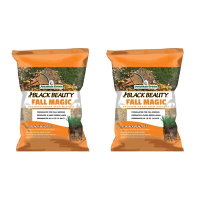 Jonathan Green Black Beauty Fall Magic Grass Seed, 25 lb (2 Pack) | eBay