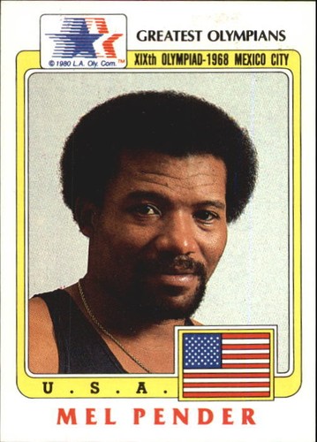 1983 Topps History's Greatest Olympians Multi-Sport Card #65 Mel Pender ...
