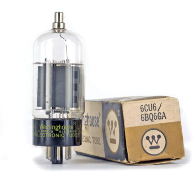 ONE 6CU6/6BQ6GA WESTINGHOUSE NOS Tube Röhre Lampe Valvula 진공관 真空管 电子管 ...