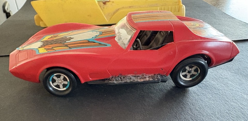1953 Mattel Dream Car & 1975 Mattel Spinwelder, Plastic Toy Cars | eBay