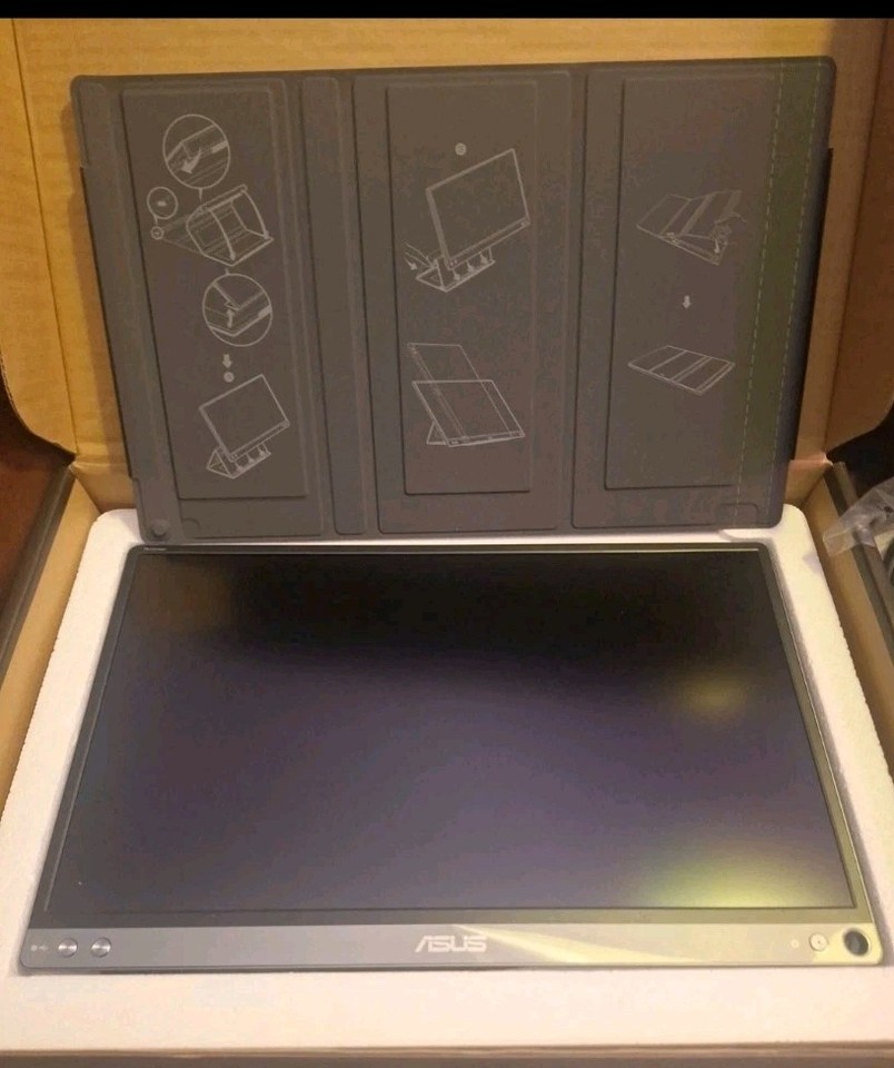 ASUS ZenScreen MB16ACE 15.6" Full HD IPS LED Portable Monitor - Dark ...