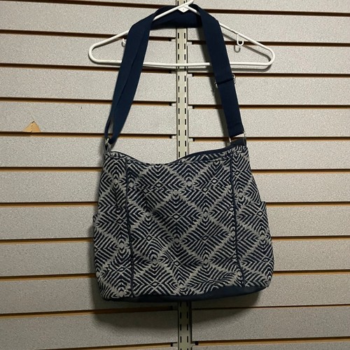 Thirty-One Gifts Blue Diamond Twill Weave Shoulder Bag Purse Crossbody ...