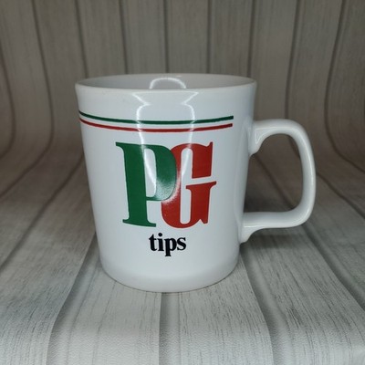 PG Tips / Twix Ceramic Mug Cup White Tea Cup Vintage Staffordshire ...