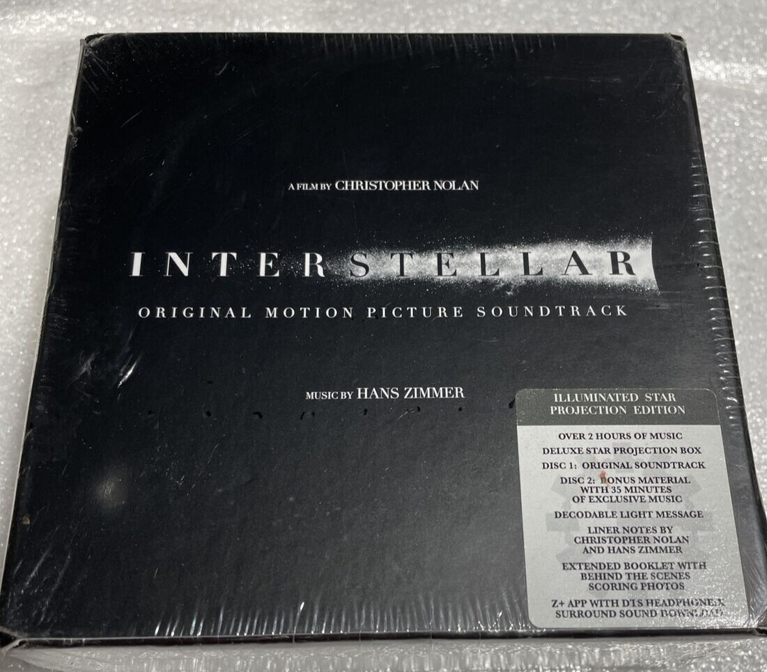 Interstellar [Deluxe Edition - Illuminated Star Projection Soundtrack ...