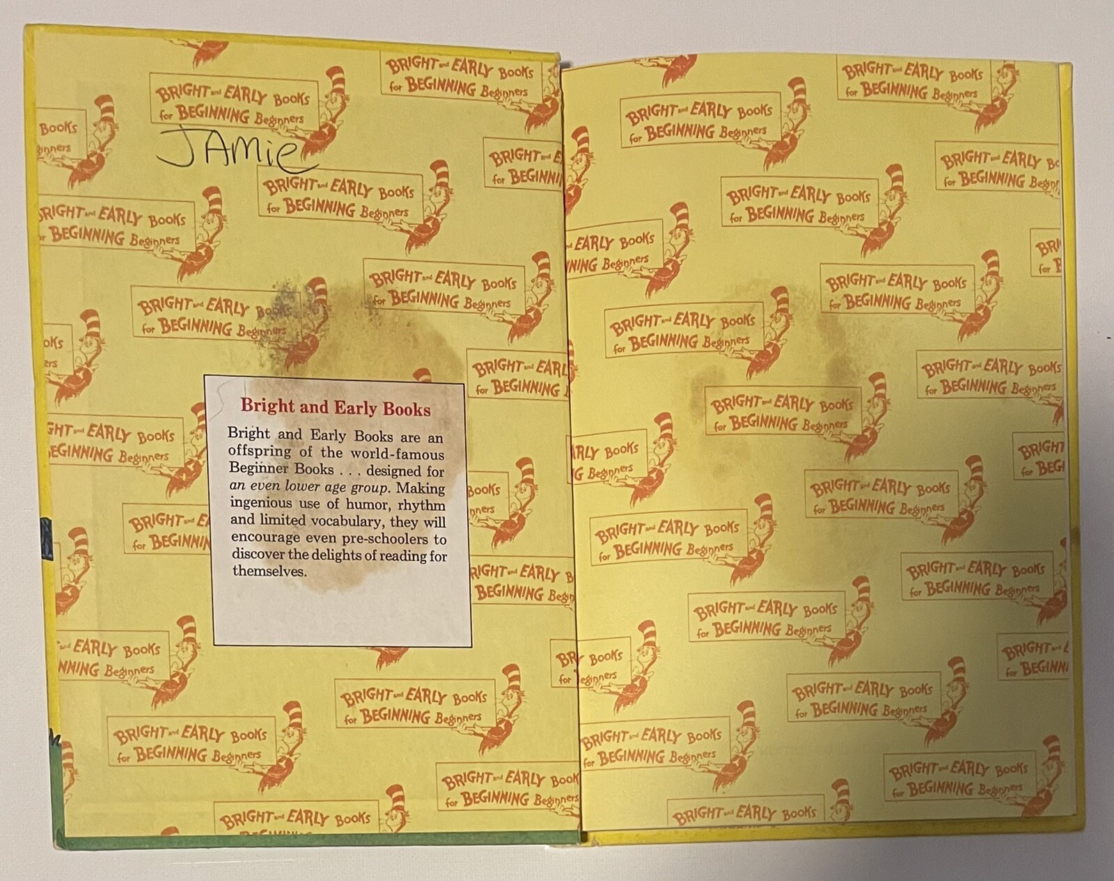 Dr Suess Theo LeSieg Hooper Humperdink Not Him 1976 Book | eBay