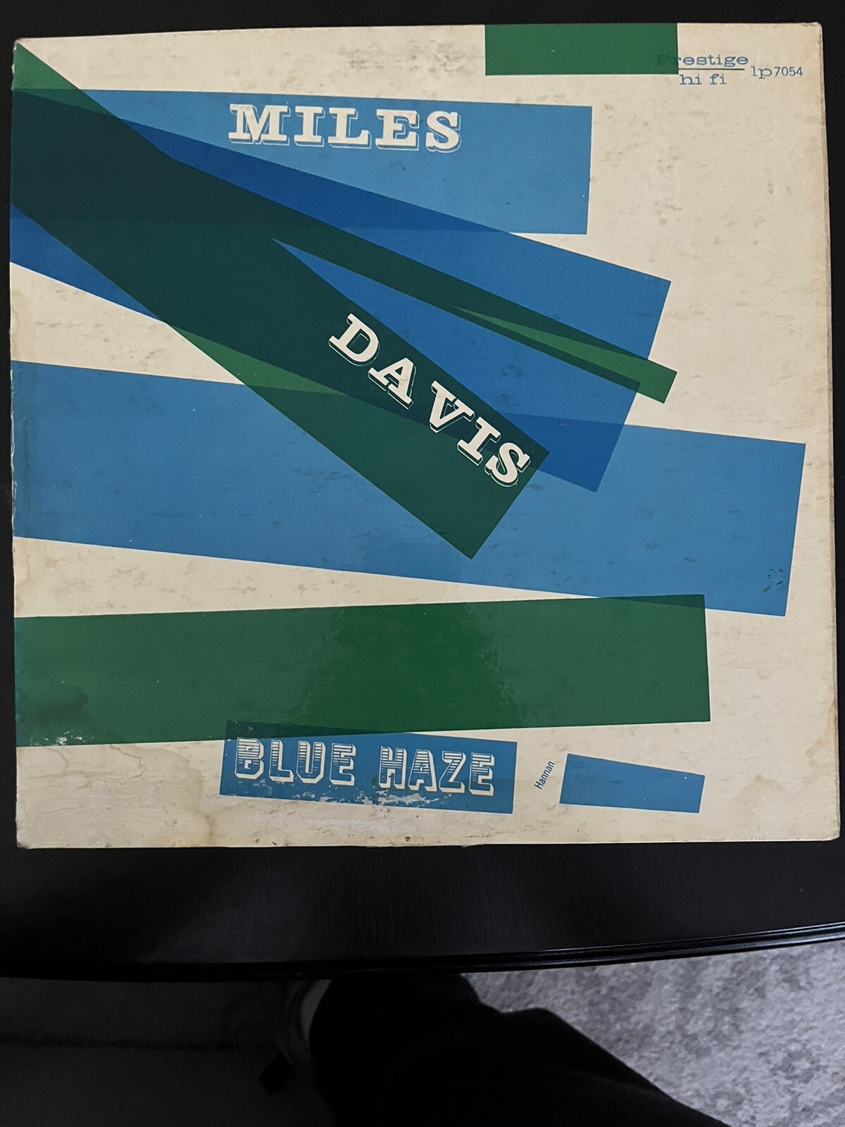 MiLES DAVIS BLUE HAZE Vinyl LP US Prestige PRLP 7054 Mono ORIGINAL 1956 ...
