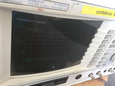 HP Agilent 89441A Signal Test Analyzer Tested To Power On As Pictured ...