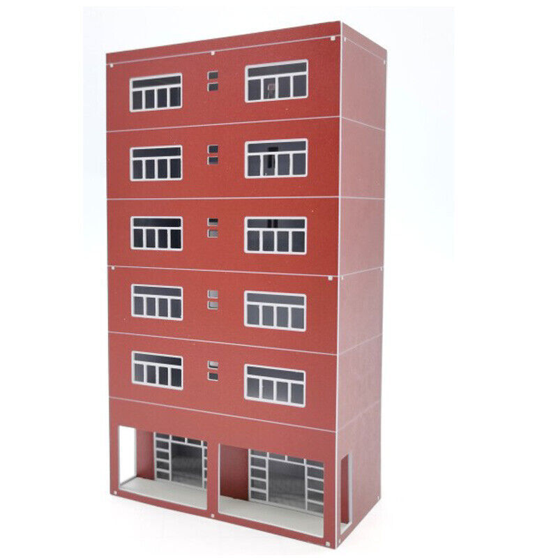 1/87 HO Scale Buildings Train Railway Modern DIY Business Office House ...