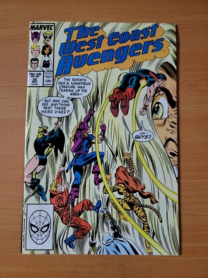 West Coast Avengers #32 Direct Market Edition ~ NEAR MINT NM ~ 1988 ...