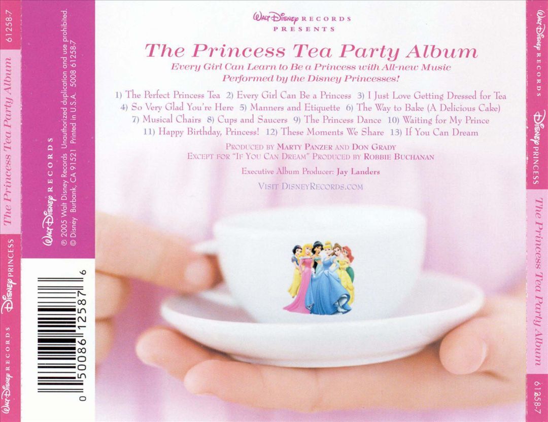 VARIOUS ARTISTS PRINCESS TEA PARTY ALBUM NEW CD 50086125876| eBay