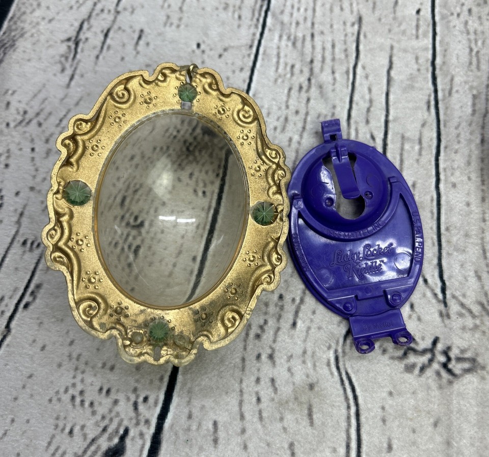 Vintage Liddle Kiddles Jewelry Doll Lot of 3 Lucky Locket Lou Flower ...