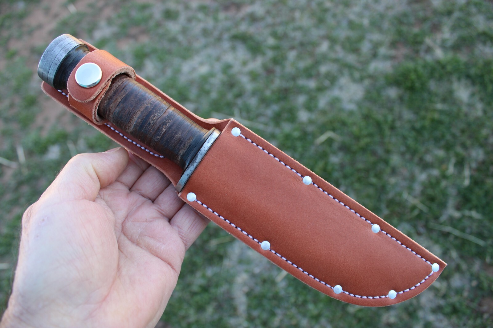 Boot Knife Sheath Leather