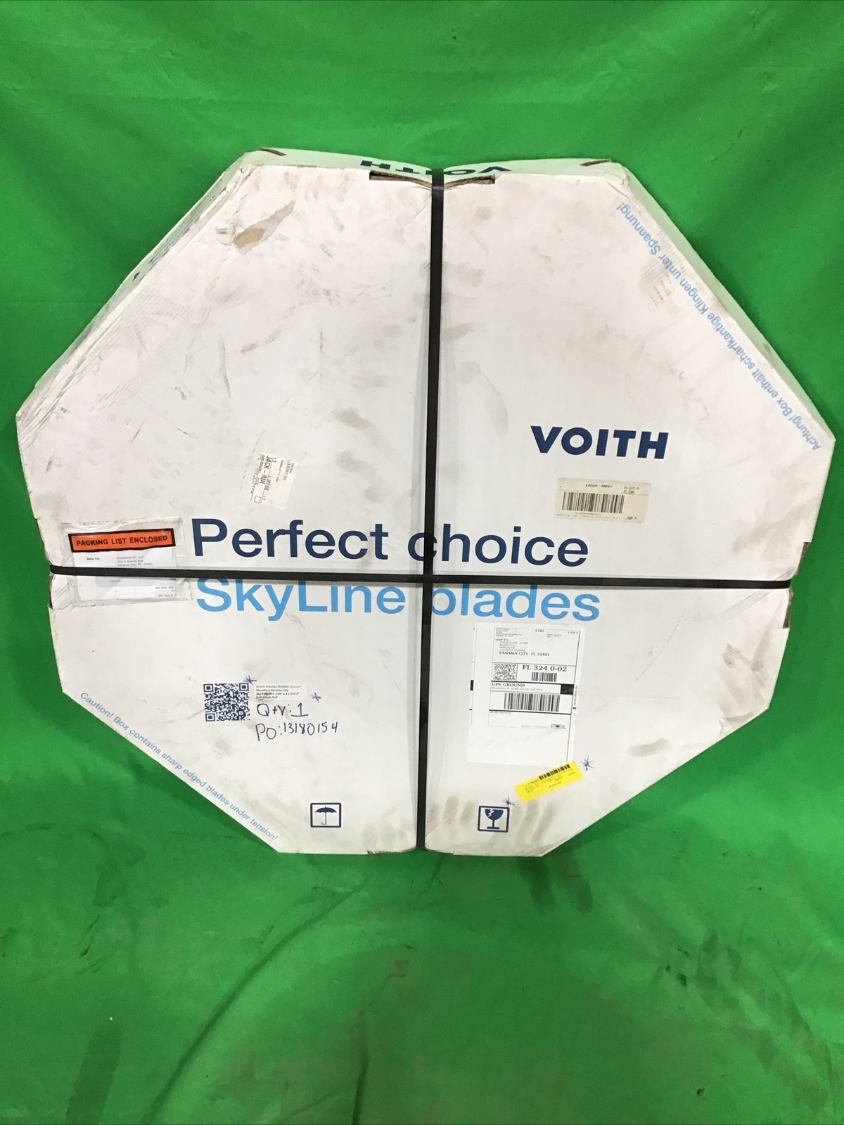 Voith Doctor Blades Sky Poly DST .250” X 3” X 252.3” D/D Couch Roll | eBay