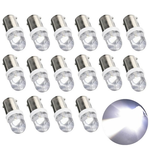 20pcs BA9S T11 T4W 1895 1SMD LED 12V Turn Signal Dashboard Light Bulb ...