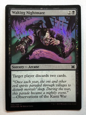 FOIL - MTG Waking Nightmare 103 - Modern Masters 2015 | eBay