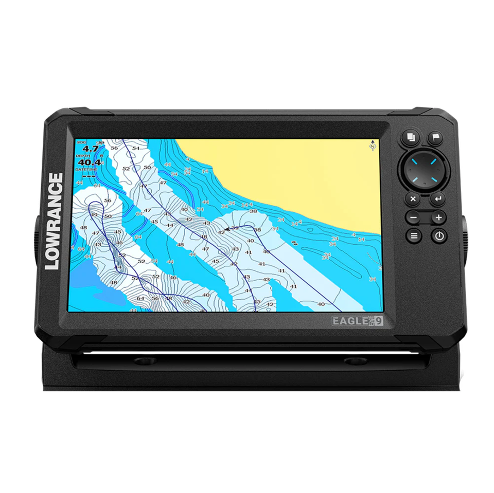 Lowrance Eagle Eye 9 Fishfinder with C-MAP DISCOVER OnBoard 000-16232 ...