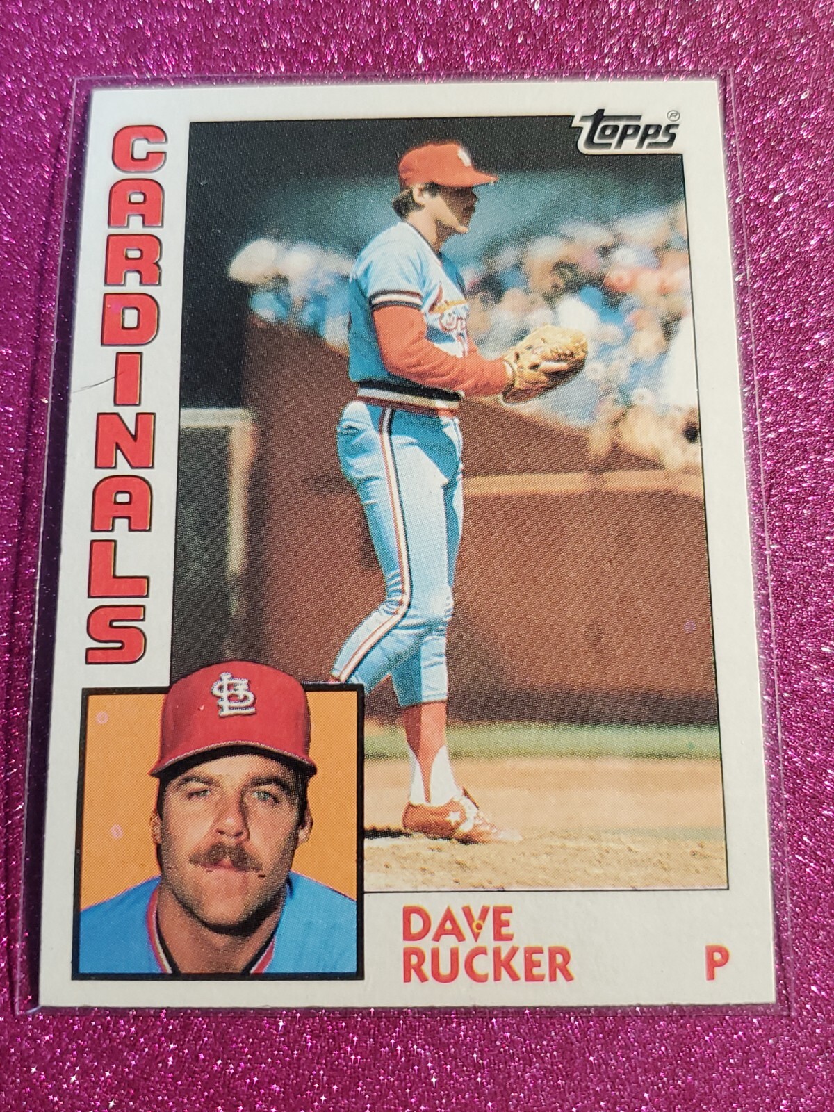 1984 Topps St. Louis Cardinals Baseball Card #699 Dave Rucker | eBay