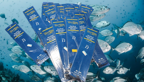 Lot of 37 Catchmaster Snelled Hooks size 12 hooks resell lot fishing ...