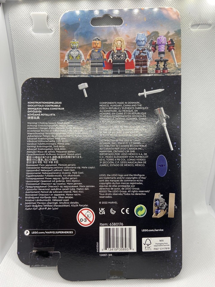 LEGO 40525 Marvel Studios The Infinity Saga Endgame Battle Thor ...